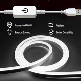 DesignTod™ USB Touch-Sensor Light Strip (Adhesive Included) – Adler House